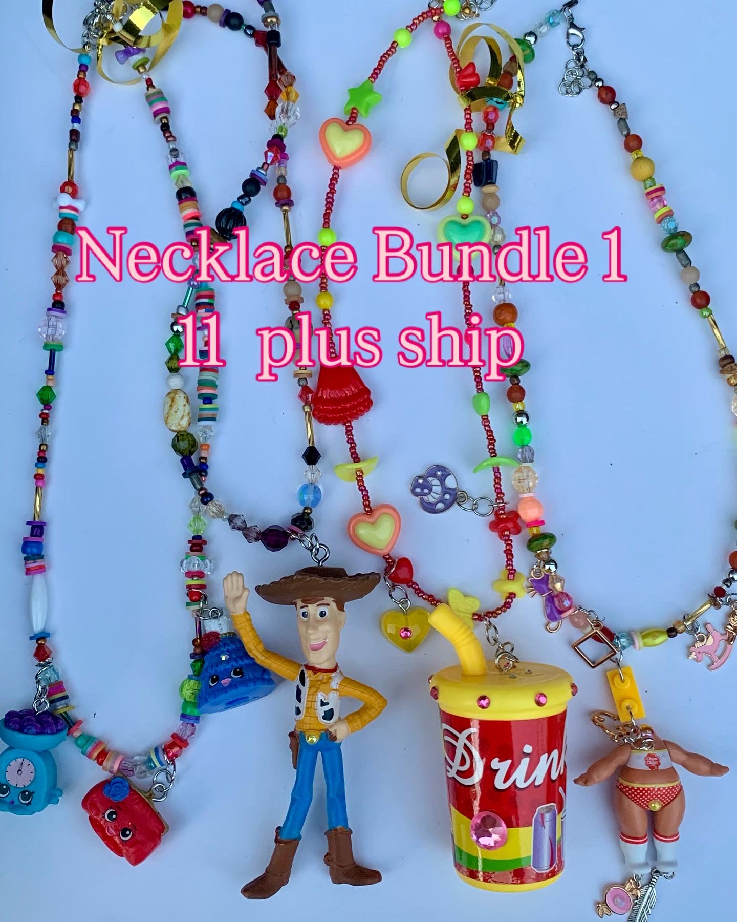 Toy necklace bundle one – Tacky Girlz
